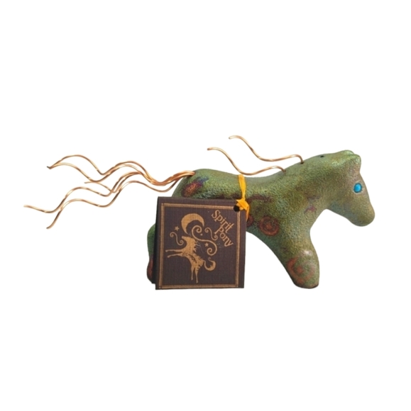 Raku Pottery Works | Art | Raku Spirit Horse Copper Mane Tail Turquoise ...